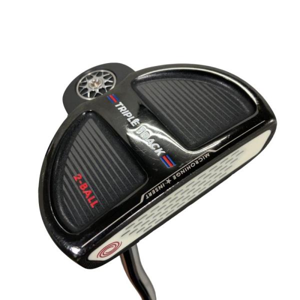 中古　Cランク　オデッセイ　ＴＲＩＰＬＥ　ＴＲＡＣＫ　ＴＲＩＰＬＥ　ＴＲＡＣＫ　２−ＢＡＬＬ　３４インチ　パター　ＳＴＲＯＫＥ　ＬＡＢ　ＢＬＡＣＫ 　フレックスその他 ロフト角:3.00