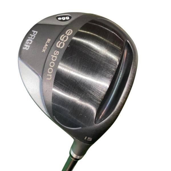 中古　Cランク　プロギア　ｅｇｇ　ｅｇｇ　ｓｐｏｏｎ　ＢＬＡＣＫ　１５°　フェアウェイウッド　Ｄｉａｍａｎａ　ＦＯＲ　ＰＲＧＲ（２０２１　ＦＷ） 　フレックスＳＲ ロフト角:15.00