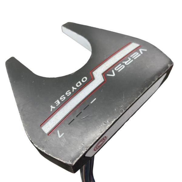 中古　Dランク　オデッセイ　ＶＥＲＳＡ　ＶＥＲＳＡ　＃７　ブラック（ホリゾンタル）　３４インチ　パター　スチール 　フレックスその他 ロフト角:3.00