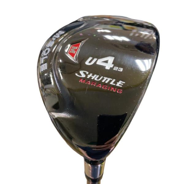 中古　Cランク　マジェスティゴルフ（旧マルマン）　ＳＨＵＴＴＬＥ　ＳＨＵＴＴＬＥ　Ｍ−ＳＯＬＥ　Ｕ４　ユーティリティ　ＮＢＰ　ＴＹＰＥ−ＵＴ 　フレックスＳ ロフト角:23.00