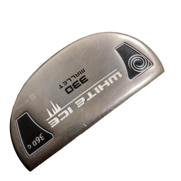 中古　Cランク　オデッセイ　ＷＨＩＴＥ　ＩＣＥ　ＷＨＩＴＥ　ＩＣＥ　３３０　ＭＡＬＬＥＴ　３３インチ　パター　スチール 　フレックスその他 ロフト角:3.00
