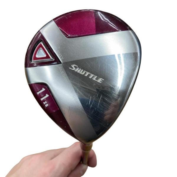 中古　Cランク　マジェスティゴルフ（旧マルマン）　ＳＨＵＴＴＬＥ　ＳＨＵＴＴＬＥ（２０１５）　１１Ｗ　レディース　フェアウェイウッド　ＩＭＰＡＣＴ　ＦＩＴ　ＭＶ５０３ 　フレックスＬ ロフト角:28.00