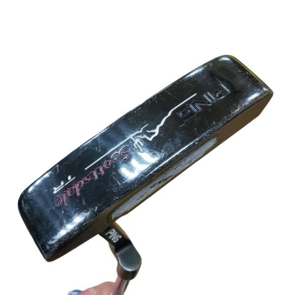 中古　Cランク　ピン　Ｓｃｏｔｔｓｄａｌｅ　ＴＲ　Ｓｃｏｔｔｓｄａｌｅ　ＴＲ　Ａｎｓｅｒ　２　３４．５インチ　パター　スチール 　フレックスその他 ロフト角:0.00