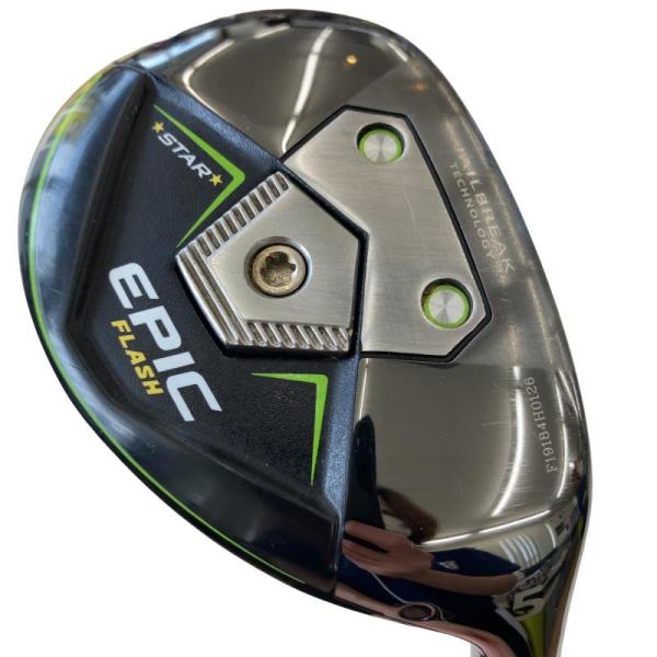 中古　Cランク　キャロウェイ　ＥＰＩＣ　ＦＬＡＳＨ　ＥＰＩＣ　ＦＬＡＳＨ　ＳＴＡＲ　Ｕ５　ユーティリティ　ＮＳ　ＰＲＯ　ＺＥＬＯＳ　７　ＨＹＢＲＩＤ 　フレックスＳ ロフト角:23.00