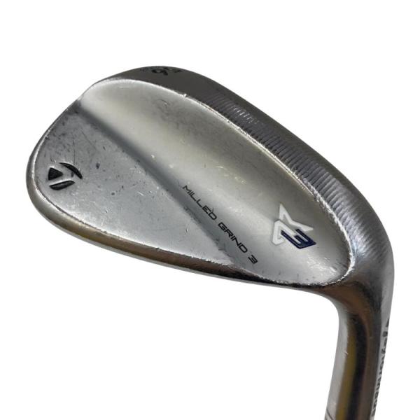 中古　Dランク　テーラーメイド　Ｔａｙｌｏｒ　Ｍａｄｅ　Ｔａｙｌｏｒ　Ｍａｄｅ　ＭＩＬＬＥＤ　ＧＲＩＮＤ　３　５６°／０８°　ウェッジ　ＮＳ　ＰＲＯ　ＭＯＤＵＳ３　ＴＯＵＲ１０５ 　フレックスＳ ロフト角:56.00