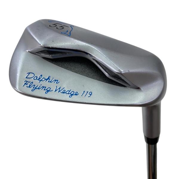 中古　Cランク　キャスコ　Ｄｏｌｐｈｉｎ　Ｆｌｙｉｎｇ　Ｗｅｄｇｅ　Ｄｏｌｐｈｉｎ　Ｆｌｙｉｎｇ　Ｗｅｄｇｅ　ＤＦＷ−１１９　５５°　３４インチ（ジャンボグリップ）　ウェッジ　Ｄｏｌｐｈｉｎ　オリジナルスチール 　フレックスその他 ロフト角...
