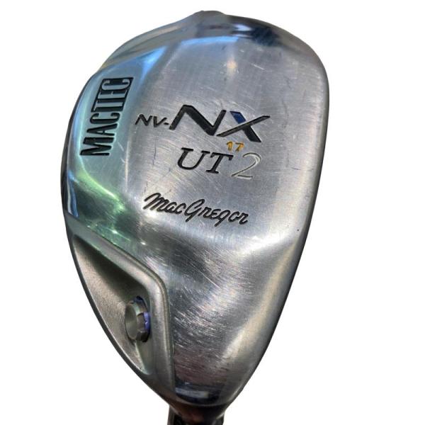 中古　Cランク　マグレガー　ＭＡＣＴＥＣ　ＭＡＣＴＥＣ　ＮＶ−ＮＸ　ＵＴ２　ユーティリティ　トリプルアクション 　フレックスＳ ロフト角:17.00