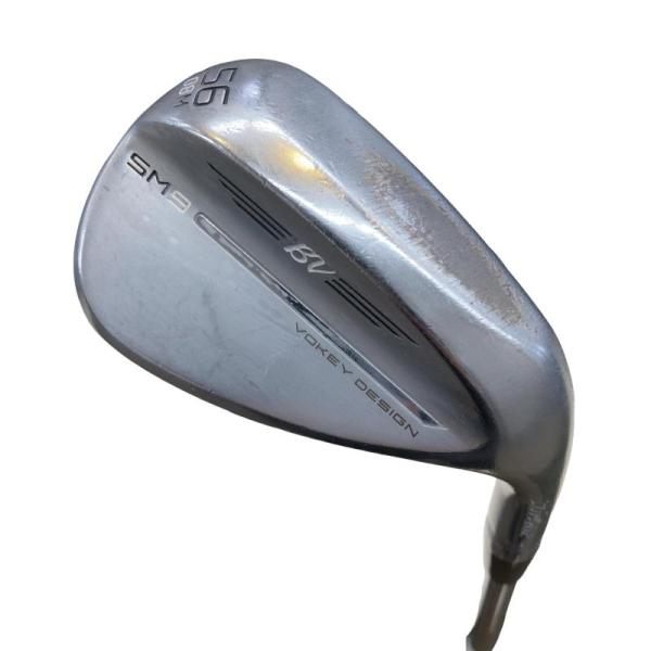 中古　Dランク　タイトリスト　ＶＯＫＥＹ　ＶＯＫＥＹ　ＳＰＩＮ　ＭＩＬＬＥＤ　ＳＭ９　ツアークロム　５６°／０８°Ｍ　ウェッジ　Ｄｙｎａｍｉｃ　Ｇｏｌｄ 　フレックスＳ ロフト角:56.00