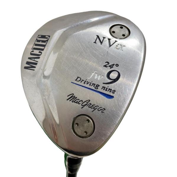 中古　Dランク　マグレガー　ＭＡＣＴＥＣ　ＭＡＣＴＥＣ　ＮＶ　ｉＸ　９Ｗ　フェアウェイウッド　トリプルアクション　ｉＸ 　フレックスＲ ロフト角:24.00