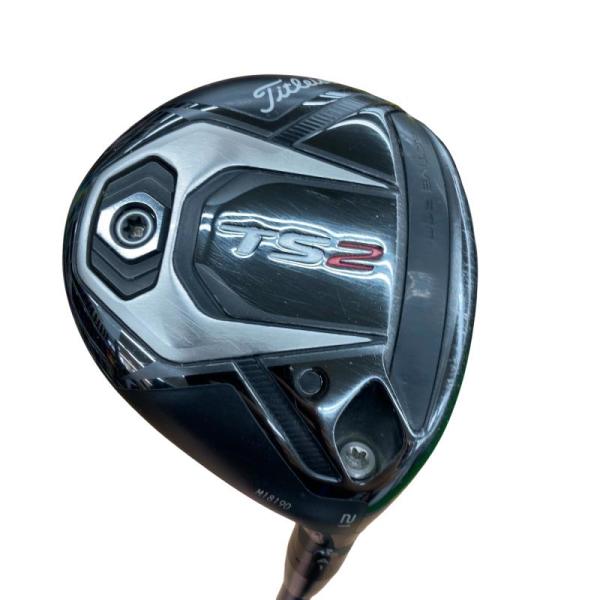 中古　Cランク　タイトリスト　ＴＳ２　ＴＳ２　２１°　フェアウェイウッド　純正特注シャフト 　フレックスＳ ロフト角:21.00