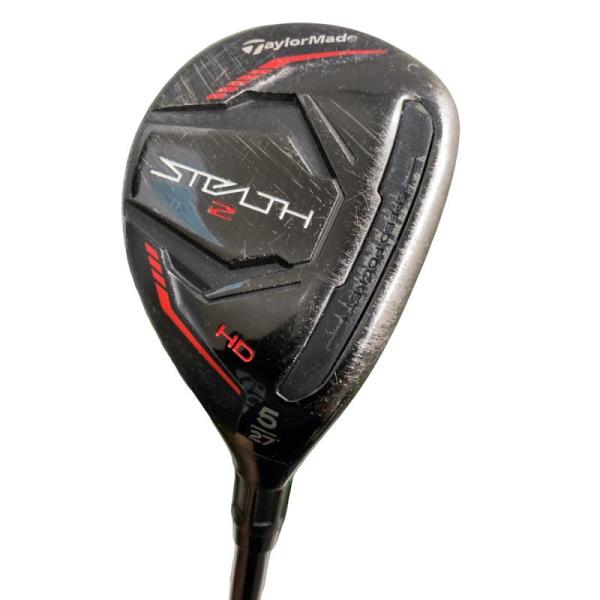 中古　Dランク　テーラーメイド　ＳＴＥＡＬＴＨ２　ＳＴＥＡＬＴＨ２　ＨＤ　Ｕ５　ユーティリティ　ＴＥＮＳＥＩ　ＲＥＤ　ＴＭ６０（ＳＴＥＡＬＴＨ　ＵＴ） 　フレックスＳ ロフト角:27.00