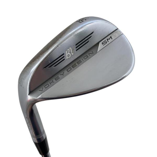 中古　Dランク　タイトリスト　ＶＯＫＥＹ　ＶＯＫＥＹ　ＳＰＩＮ　ＭＩＬＬＥＤ　ＳＭ８　ツアークロム　５６°／１４°Ｆ　レフティ　ウェッジ　リシャフト 　フレックスその他 ロフト角:56.00