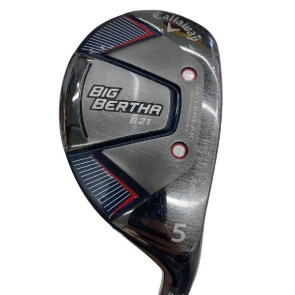 中古　Cランク　キャロウェイ　ＢＩＧ　ＢＥＲＴＨＡ　ＢＩＧ　ＢＥＲＴＨＡ　Ｂ２１　Ｕ５　ＵＳＡ　ユーティリティ　ＲＣＨ６５ 　フレックスＲ ロフト角:24.00