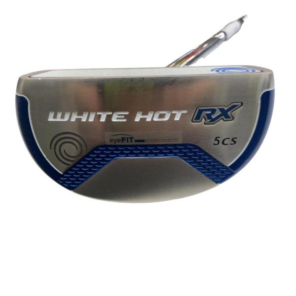 中古　Cランク　オデッセイ　ＷＨＩＴＥ　ＨＯＴ　ＲＸ　ＷＨＩＴＥ　ＨＯＴ　ＲＸ　＃５ＣＳ　３４インチ　パター　スチール 　フレックスその他 ロフト角:3.00