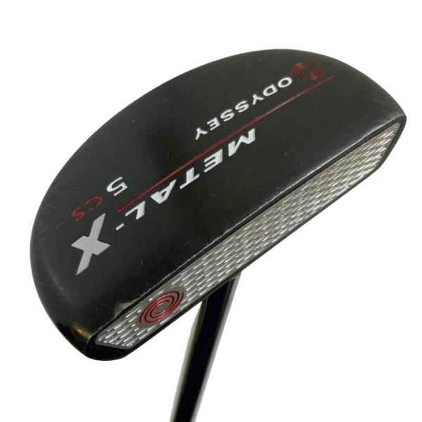 中古　Cランク　オデッセイ　ＭＥＴＡＬ−Ｘ　ＭＥＴＡＬ−Ｘ　＃５ＣＳ　３４インチ　パター　スチール 　フレックスその他 ロフト角:3.00