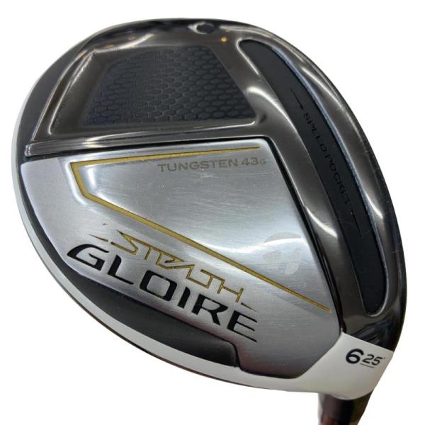 中古　Cランク　テーラーメイド　ＳＴＥＡＬＴＨ　ＳＴＥＡＬＴＨ　ＧＬＯＩＲＥ　Ｕ６　ユーティリティ　リシャフト 　フレックスその他 ロフト角:25.00