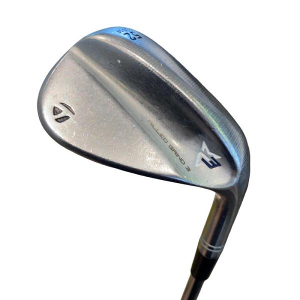 中古　Dランク　テーラーメイド　Ｔａｙｌｏｒ　Ｍａｄｅ　Ｔａｙｌｏｒ　Ｍａｄｅ　ＭＩＬＬＥＤ　ＧＲＩＮＤ　３　５２°／０９°　ウェッジ　Ｄｙｎａｍｉｃ　Ｇｏｌｄ 　フレックスＳ ロフト角:52.00