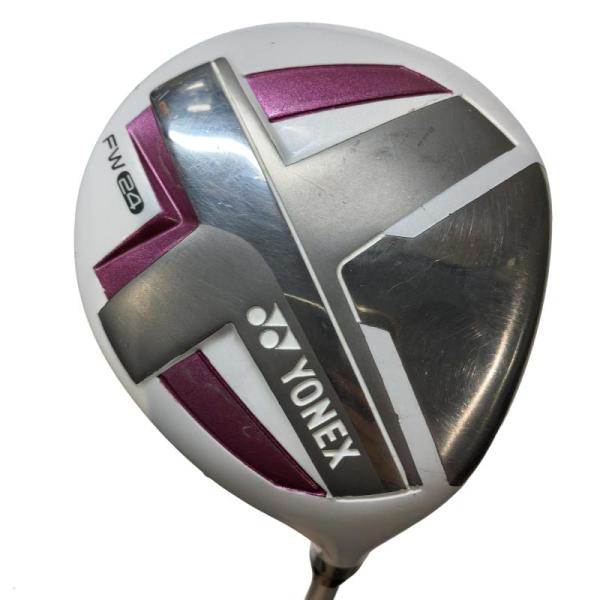 中古　Cランク　ヨネックス　ＹＯＮＥＸ　ＹＯＮＥＸ　ジュニア（２０１６）（Ｊ１２０）　５Ｗ　ホワイト／ピンク　フェアウェイウッド　ＧＲＡＰＨＩＴＥ 　フレックスその他 ロフト角:24.00