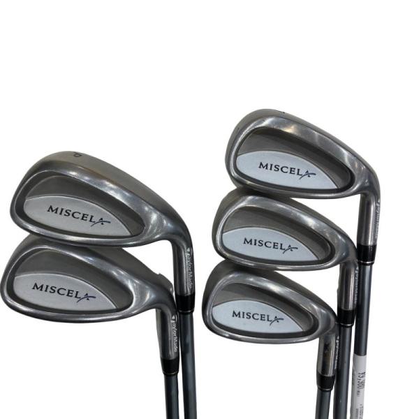 中古　Cランク　テーラーメイド　ＭＩＳＣＥＬＡ　ＭＩＳＣＥＬＡ　　７Ｓ　レディース（実本数：５本セット）　アイアンセット　ＭＩＳＣＥＬＡ 　フレックスＬ ロフト角:24.00