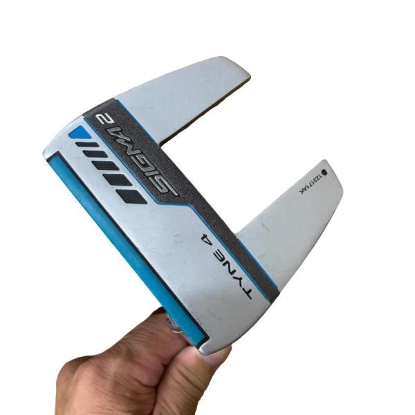 中古　Dランク　ピン　ＳＩＧＭＡ　２　ＳＩＧＭＡ　２　ＴＹＮＥ　４　３３インチ（ＰＰ５８）　レフティ　パター　スチール 　フレックスその他 ロフト角:3.00
