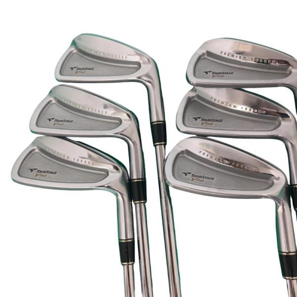 中古　Cランク　ブリヂストン　ＴＯＵＲＳＴＡＧＥ　ＴＯＵＲＳＴＡＧＥ　ＶｉＱ　ＦＯＲＧＥＤ　　６Ｓ（実本数：６本セット）　アイアンセット　ＮＳ　ＰＲＯ　９５０ＧＨ　ウェイトフロー 　フレックスＳ ロフト角:26.00