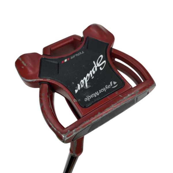 中古　Dランク　テーラーメイド　Ｓｐｉｄｅｒ　Ｔｏｕｒ　Ｓｐｉｄｅｒ　Ｔｏｕｒ　ＲＥＤ（サイトライン）　３４インチ　パター　スチール 　フレックスその他 ロフト角:2.50