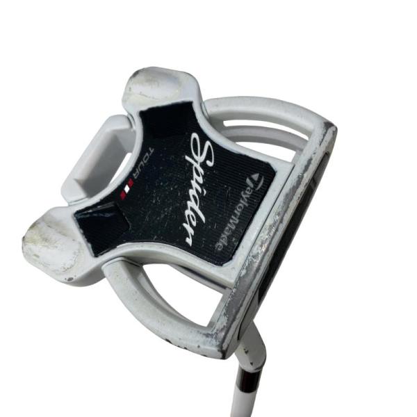 中古　Cランク　テーラーメイド　Ｓｐｉｄｅｒ　Ｔｏｕｒ　Ｓｐｉｄｅｒ　Ｔｏｕｒ　ＲＥＤ（サイトライン）　３４インチ　パター　スチール 　フレックスその他 ロフト角:2.50
