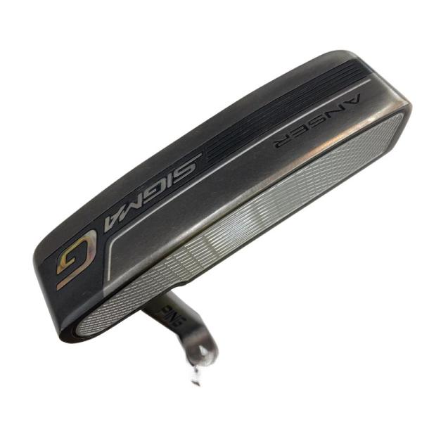 中古　Cランク　ピン　ＳＩＧＭＡ　Ｇ　ＳＩＧＭＡ　Ｇ　ＡＮＳＥＲ　ブラック　３３インチ（ＰＰ６０）　パター　スチール 　フレックスその他 ロフト角:3.00