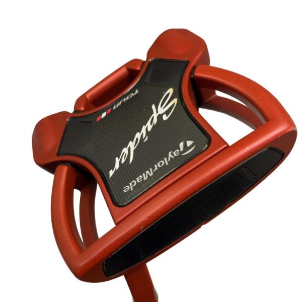 中古　Cランク　テーラーメイド　Ｓｐｉｄｅｒ　Ｔｏｕｒ　Ｓｐｉｄｅｒ　Ｔｏｕｒ　ＲＥＤ（サイトライン）　３４インチ　パター　スチール 　フレックスその他 ロフト角:2.50