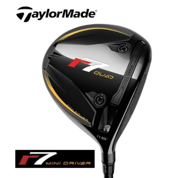 【Performance &amp; Technology】TaylorMade R7 Quad Mini Driver●テーラーメイドの歴史の中で最も象徴的なモデルの1つで、当時人気を博した「r7」シリーズ。その歴史と伝統を継承しながらも...
