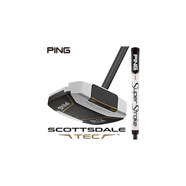 PING SCOTTSDALE TEC Putter ピン スコッツデール スコットデール テック パター ALLY BLUE ONSET アリーブルー オンセット PING Super Stroke TOUR 2.0 PT WHT/BZ ...