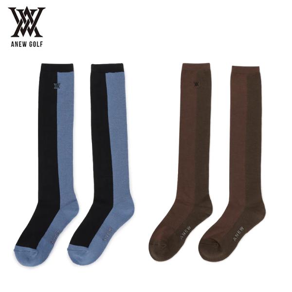 裾に配色のポイントを加えたオーバーニーソックス。季節に合わせて着用でき、しっかりとしたリブバンドでずれを防ぎます。■サイズ：【FREE】丈45cm■素材：綿 100%※こちらの商品はメーカー取り寄せとなります。メーカー欠品・完売等があった場...