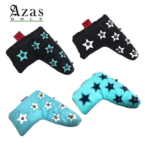 職人が合皮レザーにスタッズを一つ一つ丹念に取り付けて製作しています。ゴルフ場でも一際目を引くデザインの一品。■素材：合成皮革■パター用（ピン型/PT）■カラー：●79BK26 Stella 黒×黒(白) ●79BK24 Stella 黒×黒...