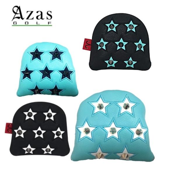 職人が合皮レザーにスタッズを一つ一つ丹念に取り付けて製作しています。ゴルフ場でも一際目を引くデザインの一品。■素材：合成皮革■パター用（マレット型/PM）■カラー：●79BK24 Stella 黒×黒(ミント) ●7961 Stella G...