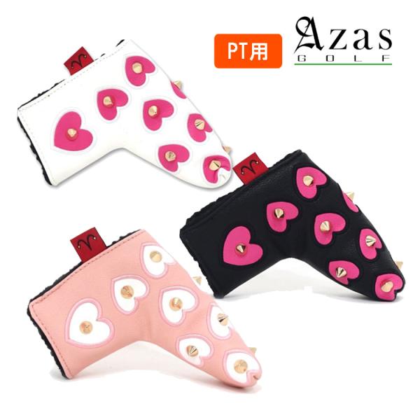 職人が合皮レザーにスタッズを一つ一つ丹念に取り付けて製作しています。ゴルフ場でも一際目を引くデザインの一品。■素材：合成皮革■パター用※こちらの商品はお取り寄せとなります。アザスゴルフのヘッドカバーは１つ１つ手作りのため、納期については別途...