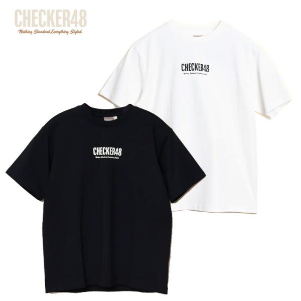 C48シグネチャーTシャツ□ゆるやかで立体的な「大人ボックスシルエット」。□他とは一線を画す、プリントギミックと質感が魅力の一枚です。■サイズ ：着丈/身幅/肩幅/袖丈　M：70cm/58cm/50cm/22cm　L：72cm/61cm/5...
