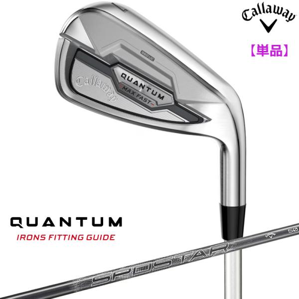 【発売日：2026年02月13日】360°アンダーカット構造でさらに引き上げたやさしさとスピン量「QUANTUM」アイアンシリーズ■フェース素材/構造【#5-#8】17-4 ステンレススチール / 次世代Aiフェース / 360°アンダーカ...