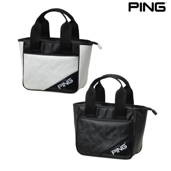 ・カーボン調のPU素材にエンボスロゴとエナメル部分使いでアクセントをつけたオーソドックスなラウンドトート・底を折りたたんで収納できる仕様・アウターには前面のZIP付きポケット、インナーには吊りポケット付き■カラー：BK ( ブラック )、W...