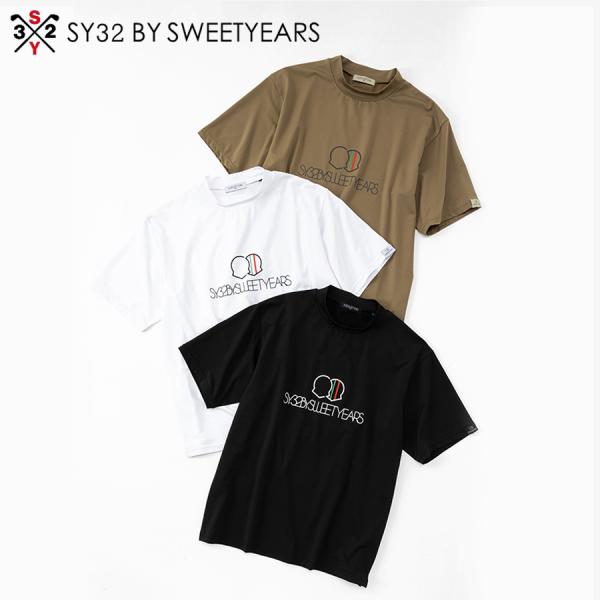軽量ソフトタッチななめらかなフロート感あるスムース素材を使用したモックネックTシャツ。適度な厚み、ストレッチを備え裏面は肌離れ良いストライプ形状素材です。ゆったりとしたシルエット設計。両サイドに同色のストライプパネルが入ったソリッドカラーの...