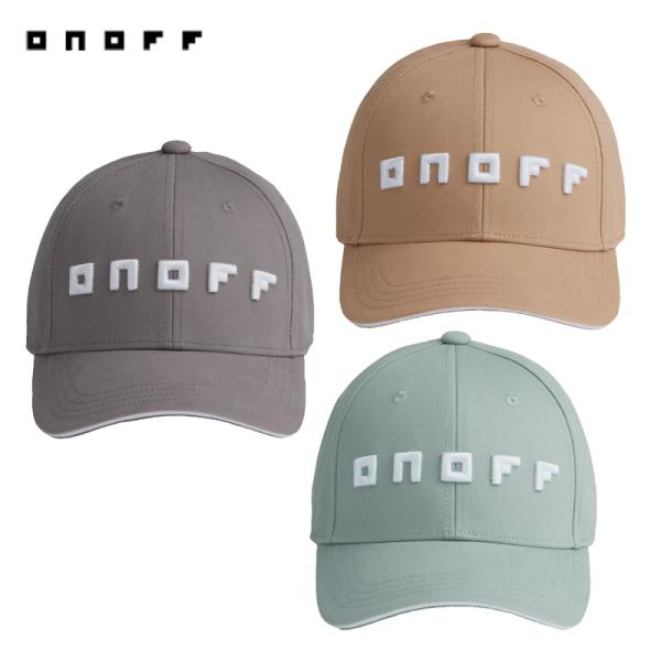 ONOFFのロゴがあしらわれたベーシックなキャップ。前作よりもロゴの大きさを80%に縮小し、より洗練されたデザインに仕上げました。流行に左右されないクラシックなデザインは、ゴルフなどのスポーツシーンから日常のカジュアルスタイルまで、幅広くご...