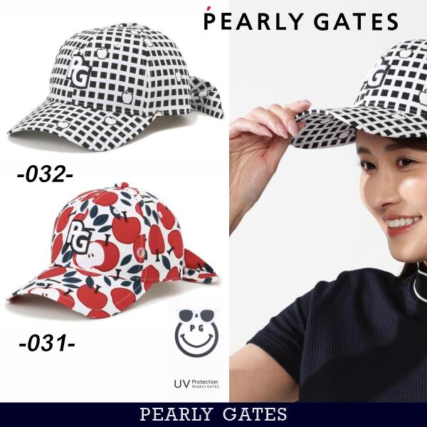 □名称：パーリーゲイツキャップ【正規品】□カラー：りんごウィンドペン柄032りんご総柄031(赤りんご総柄)※柄の配置につきましては、ひとつひとつ違います。 商品画像と一致するものではございませんので、ご了承ください。□素材：ポリエステル1...