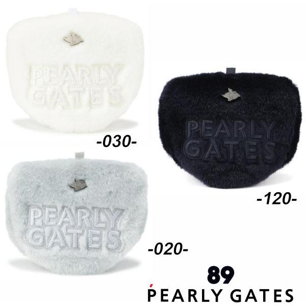 □名称:パーリーゲイツパターカバー【正規品】□カラー：ホワイト030・ダークネイビー120ライトグレー020□適合形状：ツーボール・マレットタイプ※異型のヘッドやヘッドの形状によっては、フィットしない場合もございますので、使用したいパターの...