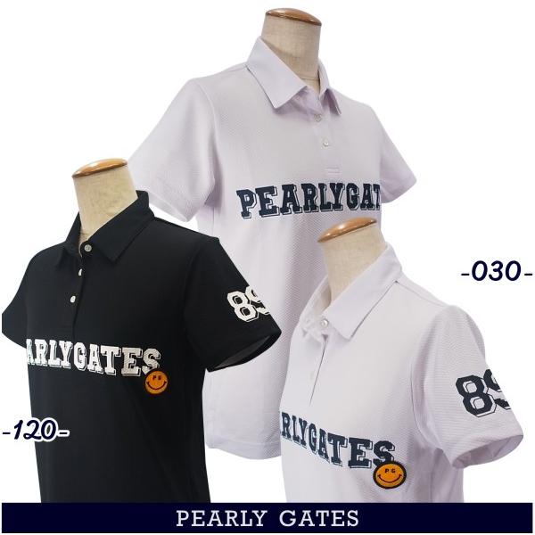 □名称：パーリーゲイツレディス半袖シャツ【正規品】□カラー：ホワイト030・ネイビー120□素材：ポリエステル95%・ポリウレタン5%□サイズ０(S・バスト80〜84・身長156〜164）１(M・バスト82〜86・身長158〜166）２(L...