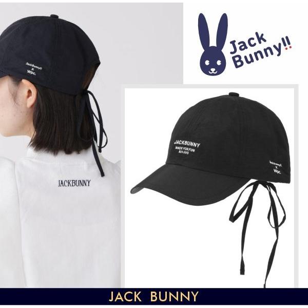 □名称：ジャックバニー×Wpc.コラボ キャップ【正規品】□素材：本体/ナイロン100%つば裏/ポリエステル100%刺しゅう糸/ポリエステル100%□サイズ：レディスフリーサイズ※後ろのリボンでサイズ微調整可能。※こちらの商品はキャップのみ...