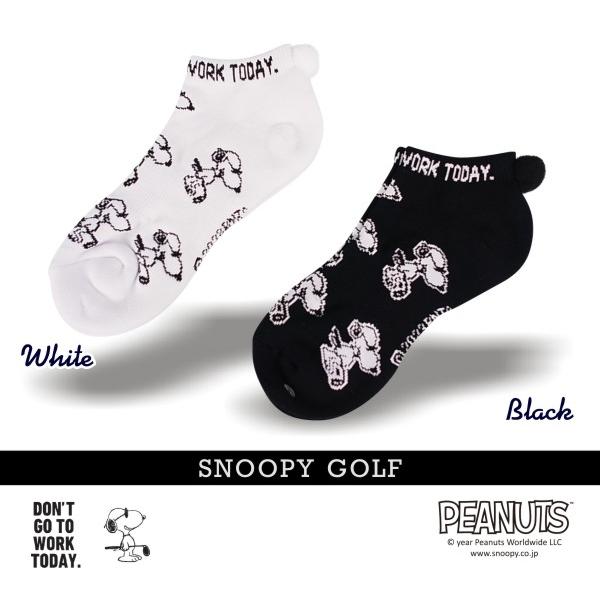 □名称：スヌーピーゴルフレディスソックス【正規品】□カラー：ホワイト030・ブラック010※柄の配置につきましては、ひとつひとつ違います。 商品画像と一致するものではございませんので、ご了承ください。□素材：コットン・アクリル・その他□サイ...
