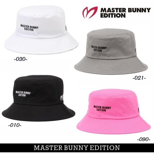 □名称：マスターバニーバケットハット【正規品】□カラー：ホワイト030・グレー021ブラック010・ピンク090□素材：コットン100%刺しゅう糸/ポリエステル100%□サイズ：ユニセックスフリーサイズ高さ約8.5cm・ツバ約6.5cm・頭...