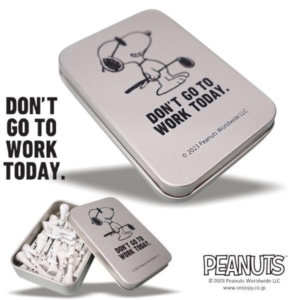 □名称：スヌーピーゴルフウッドティーセット ロング&amp;ショートセット【正規品】□種類：ロングティー/10本・ショートティー/20本□サイズ： ロングティー/約70mm・ショートティー/約40mmシルバー缶ケース/縦約10cm×横約7c...