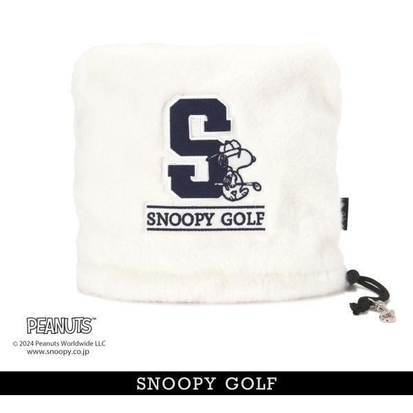 □名称:スヌーピーゴルフアイアン用カバー【正規品】□素材：ボア素材□サイズ：幅/約27cm・高さ/約26cm※寸法はご参考です。外寸の実寸ですので誤差が生じますがご了承くださいませ。□仕様：アイアンヘッドをまとめて被せるタイプ絞り紐、フック...