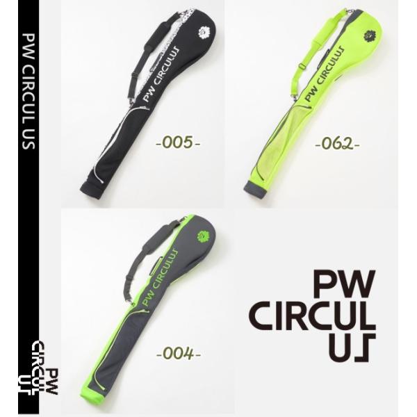 □名称：PW CIRCULUS　クラブケース□素材：ポリエステル□サイズ：4〜6本程度収納可能、高さ125cm□本体価格：税込￥9,900（税抜￥9,000）□発売元：株式会社オンワード樫山