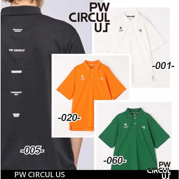□名称：PW CIRCULUS　メンズシャツ□素材：[本体]ポリエステル、[リブ部分]ポリエステル96・ポリウレタン4%□サイズMサイズ（胸囲106〜110cm・身長165〜175cm）Lサイズ（胸囲110〜114cm・身長170〜180c...